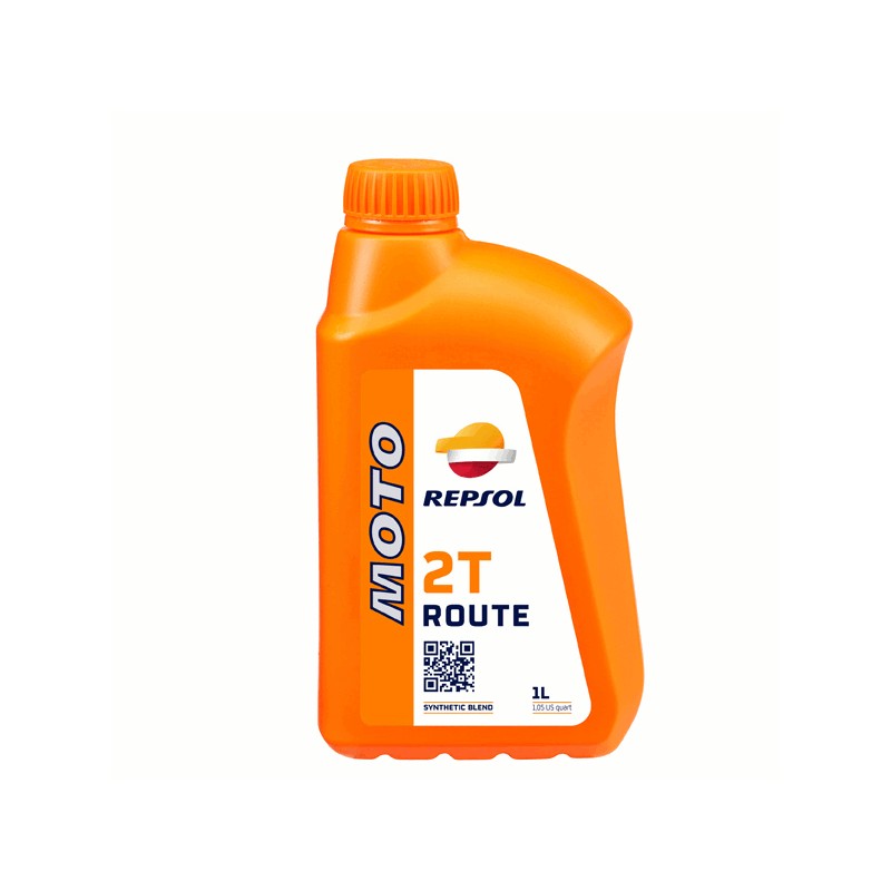 ACEITE REPSOL MOTO ROUTE SINTETICO 2T 1L